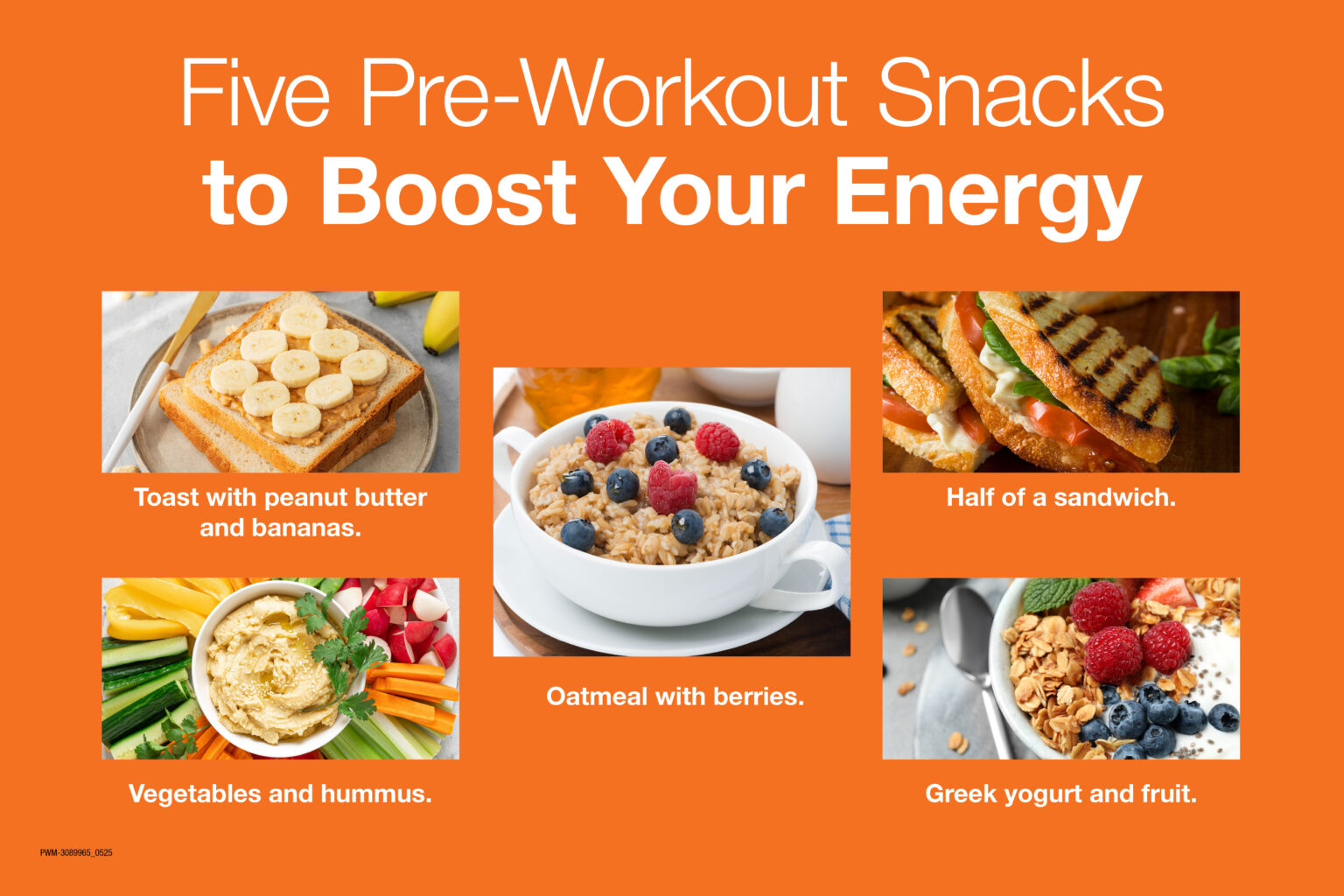 Five Pre-Workout Snacks to Boost Your Energy | ProHealth West Wood ...
